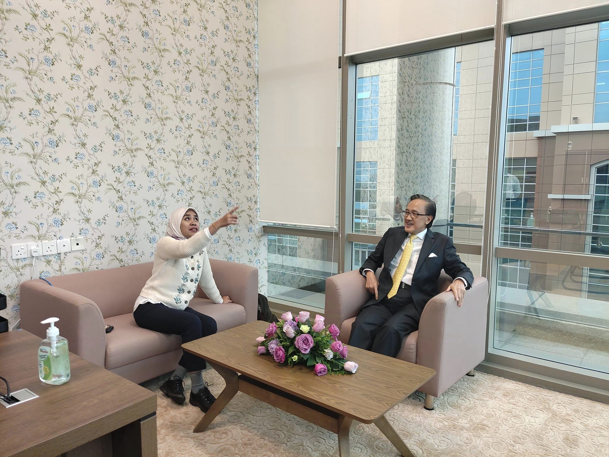 Kunjungan daripada Menteri Kewangan Sabah II Datuk Seri Panglima Masidi ...