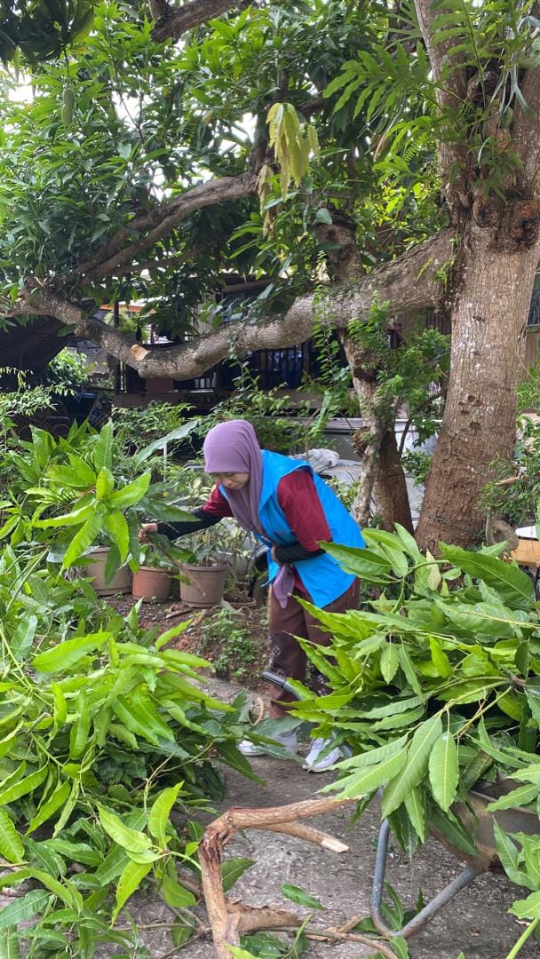 Gotong Royong Perangi Denggi Di Kg Jawa Lanut - YB Rina Hj. Jainal