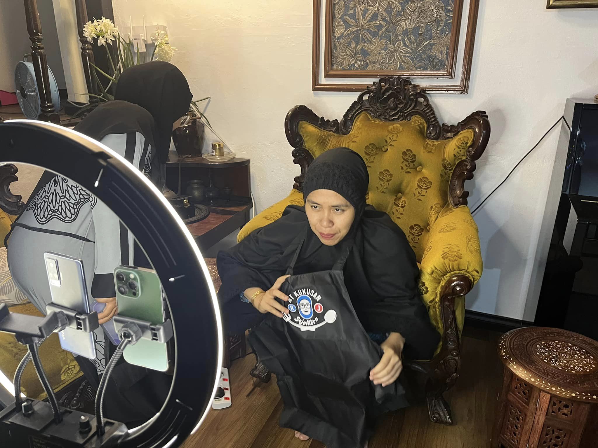 Behind The Scene Sembang Malam Minggu Bersama Rina Jainal - YB Rina Hj. Jainal