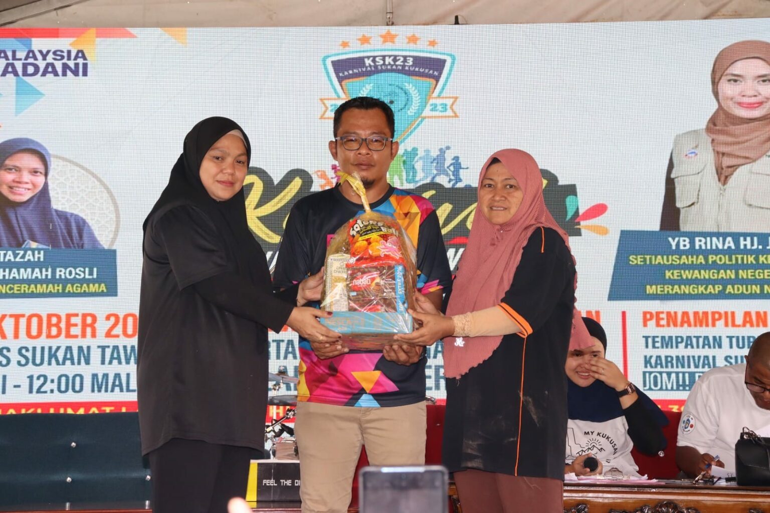 Karnival Sukan Kukusan 2023 [ KSK23 ] - YB Rina Hj. Jainal