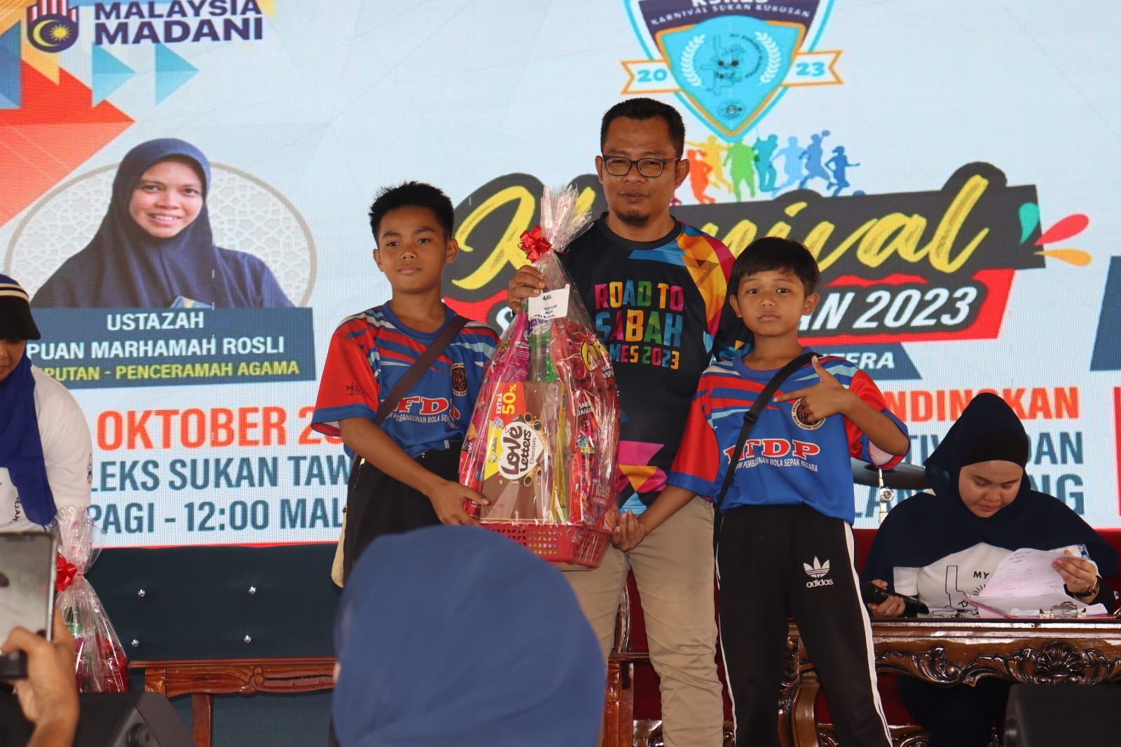 Karnival Sukan Kukusan 2023 [ KSK23 ] - YB Rina Hj. Jainal